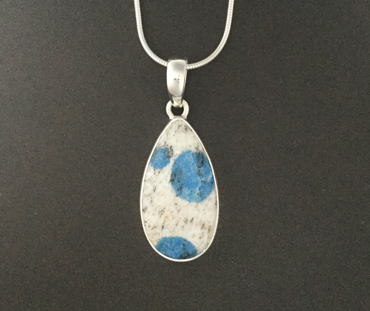 Maine Blueberry Stone Necklaces - Cross Jewelers