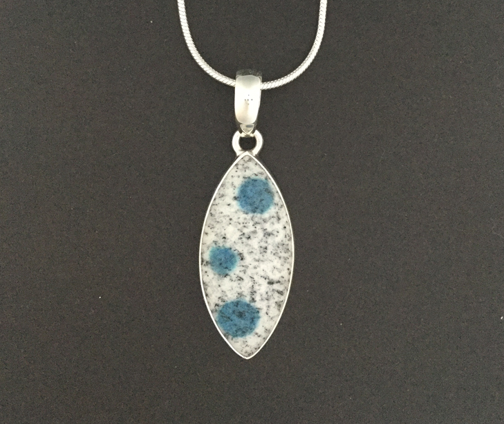 Maine Blueberry Stone Necklaces - Cross Jewelers
