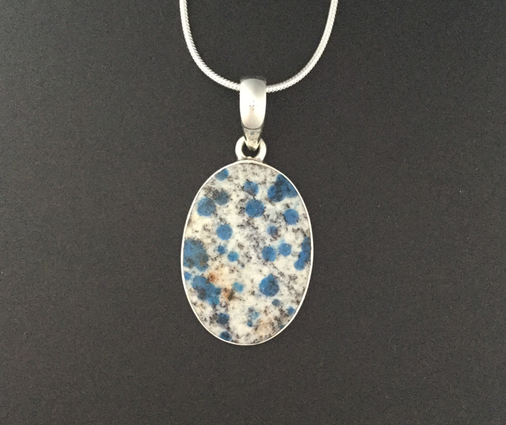 Maine Blueberry Stone Necklaces - Cross Jewelers