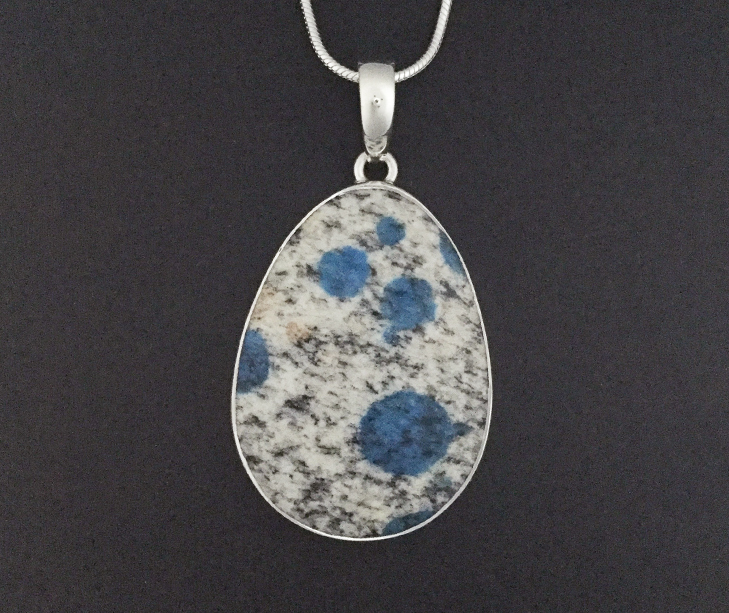 Maine Blueberry Stone Necklaces - Cross Jewelers