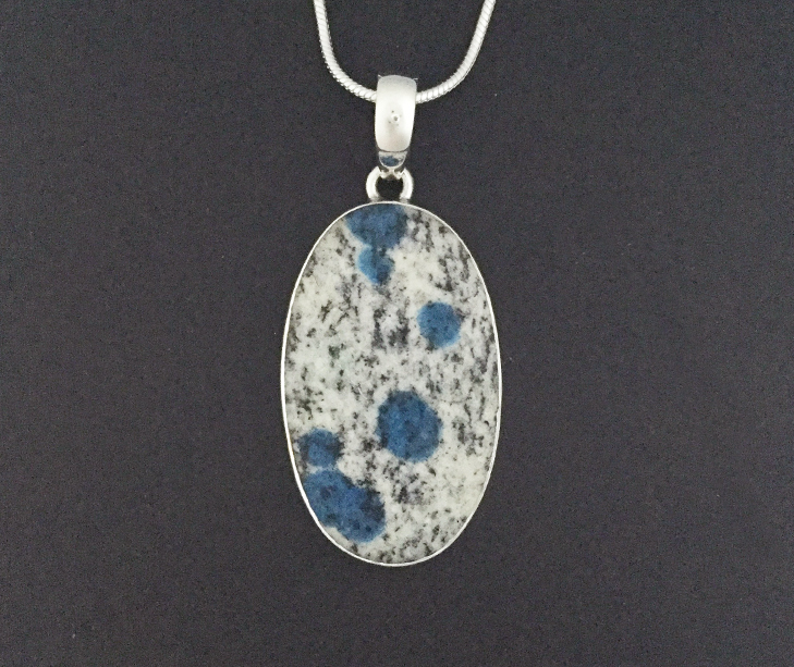 Maine Blueberry Stone Necklaces - Cross Jewelers