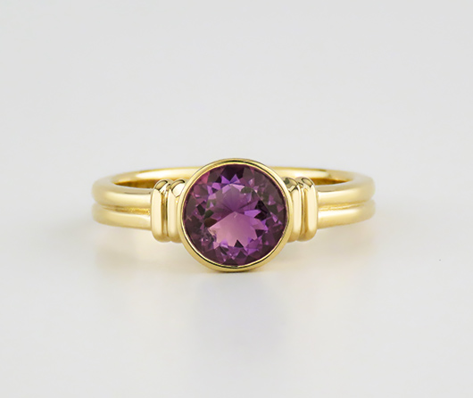 Lady Captain's Maine Amethyst Ring - Cross Jewelers
