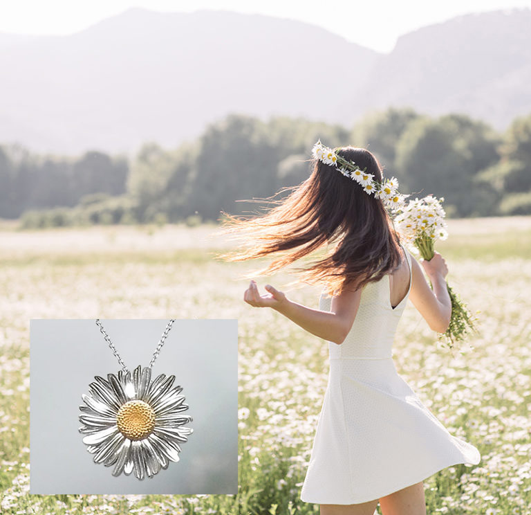 The French Daisy Necklace - Cross Jewelers